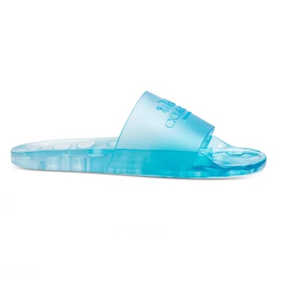 Coach | Shoes | Coach Ulyssa Slide Beach Sandals Slip On Rubber | Poshmark